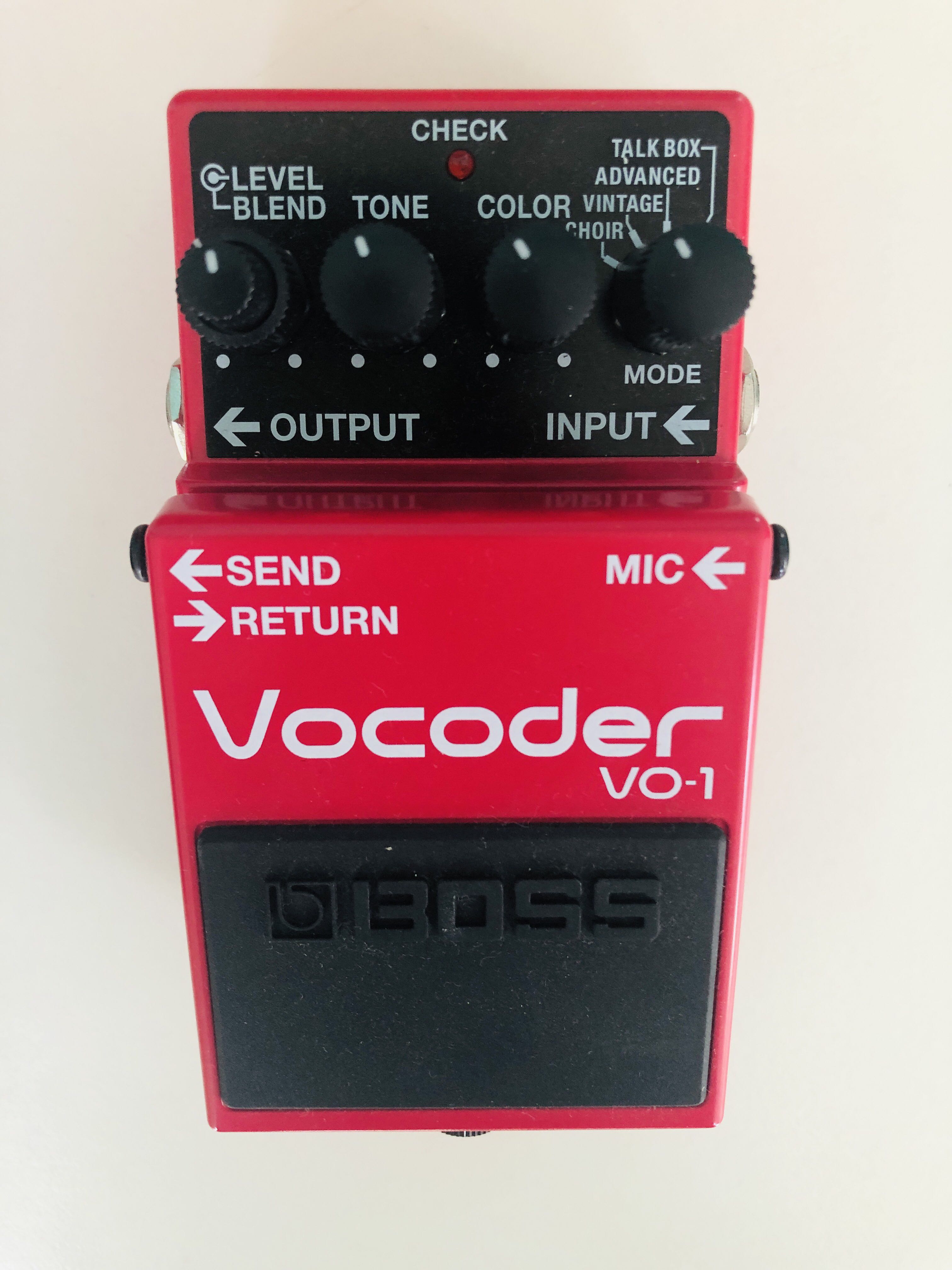 BOSS VO-1 Vocoder Guitar Effects Pedal, Hobbies & Toys, Music & Media ...
