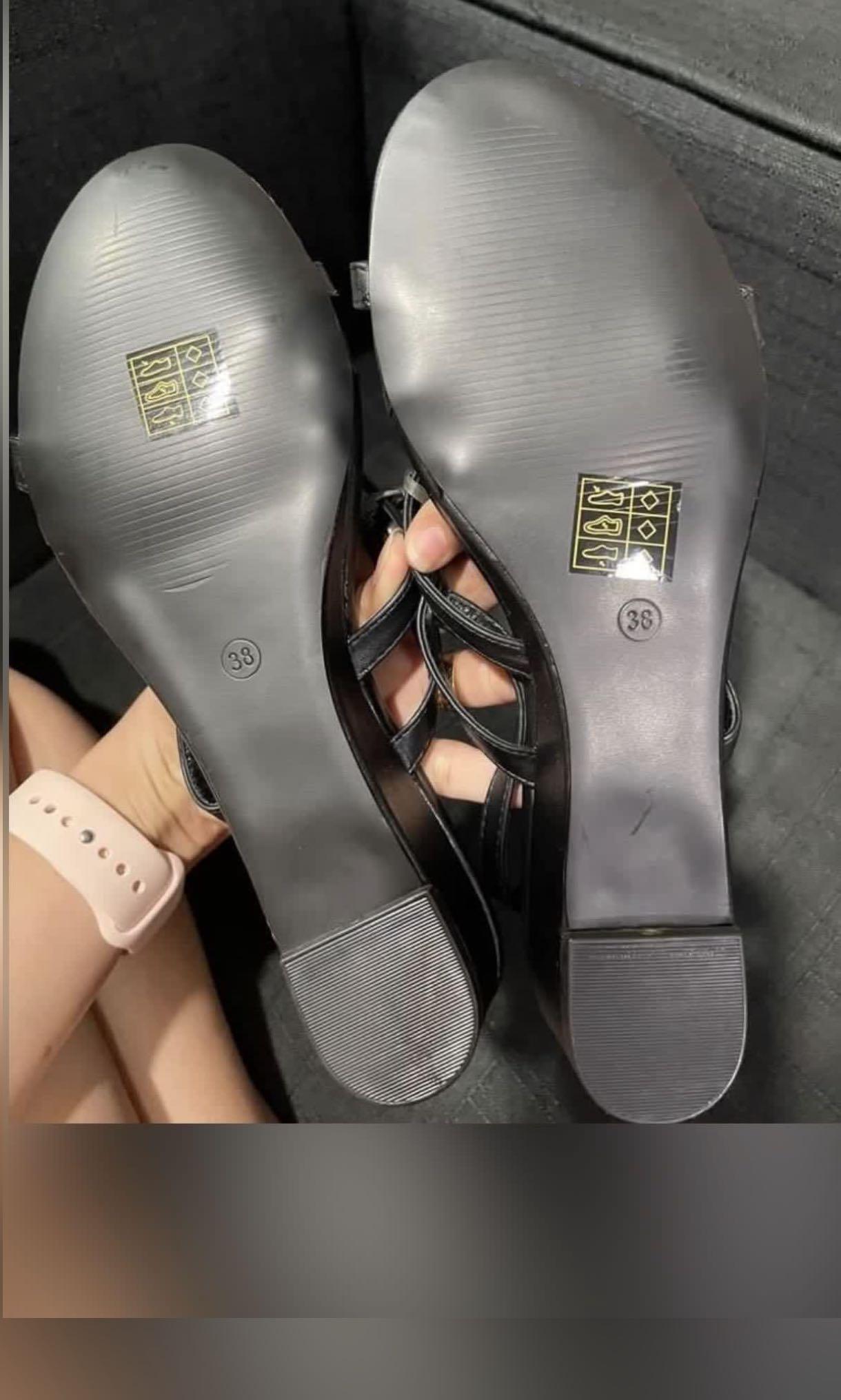 Brand New Alberto Wedge Sandals, Women's Fashion, Footwear, Flats ...