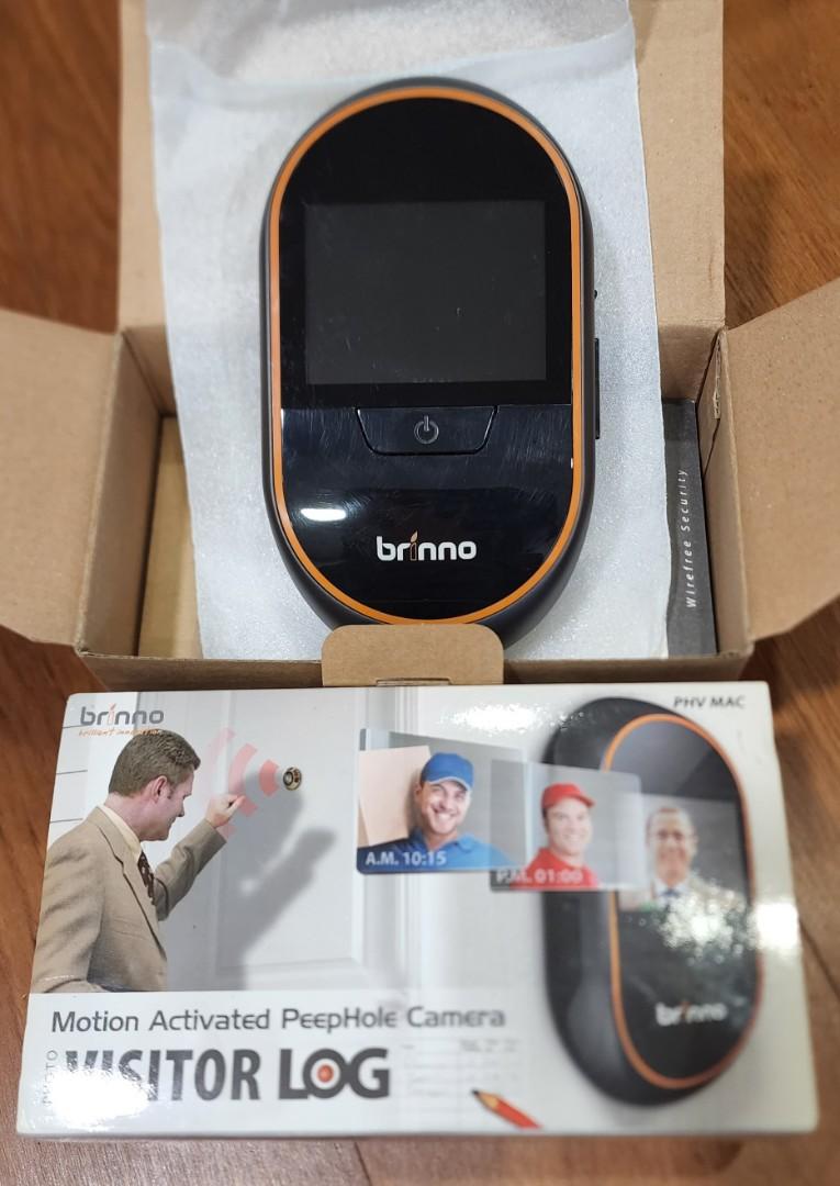 Brinno digital peephole, Furniture & Home Living, Security & Locks ...