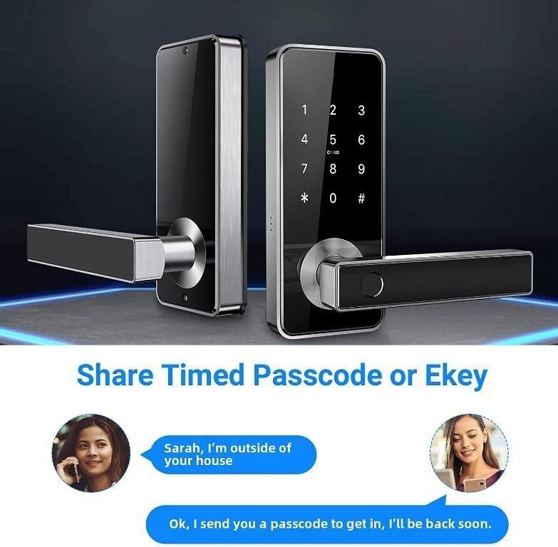 [C5692] Ruveno Smart Lock, Fingerprint Door Lock, Smart Door Lock ...