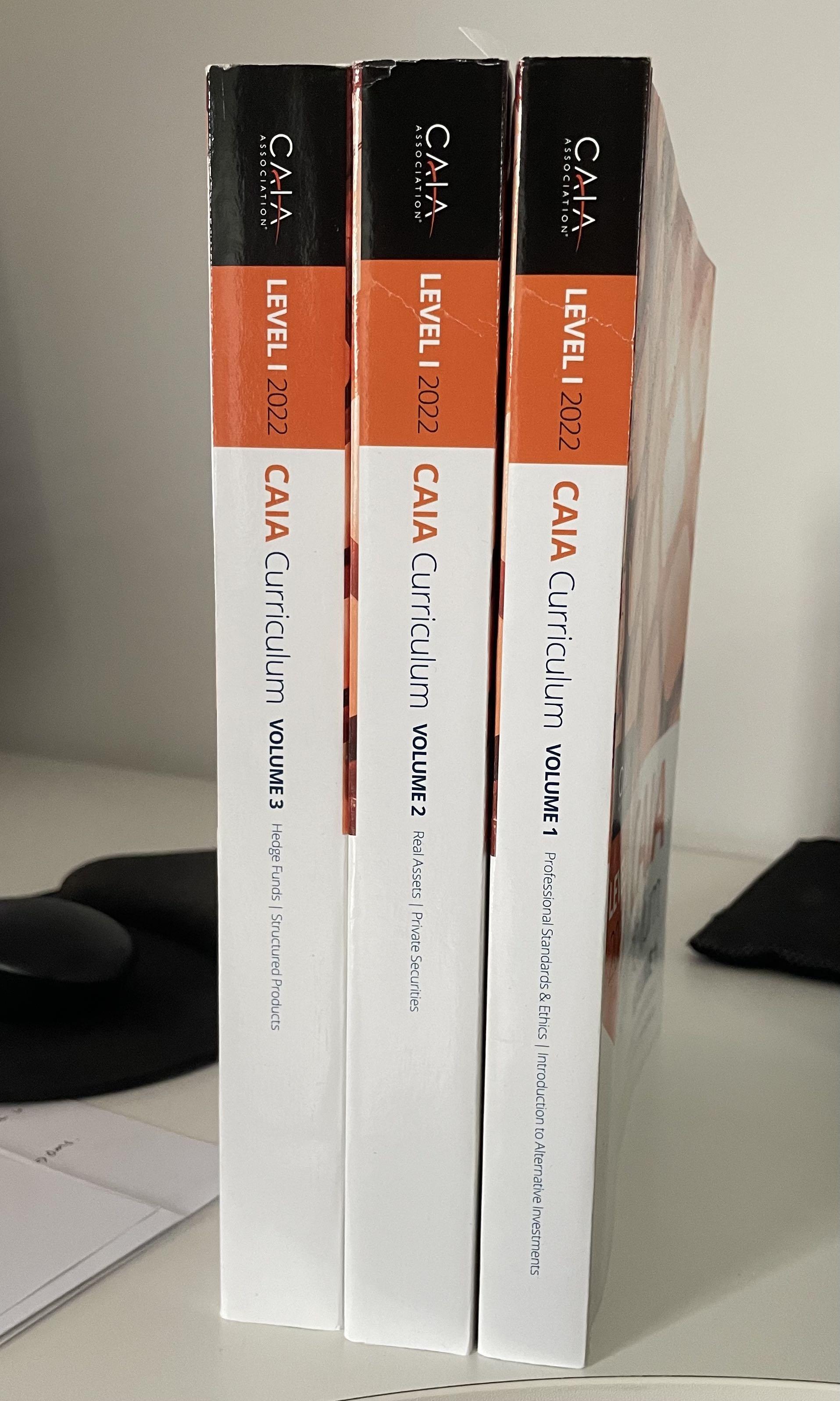 CAIA curriculum Level 1 2022, Hobbies & Toys, Books & Magazines ...