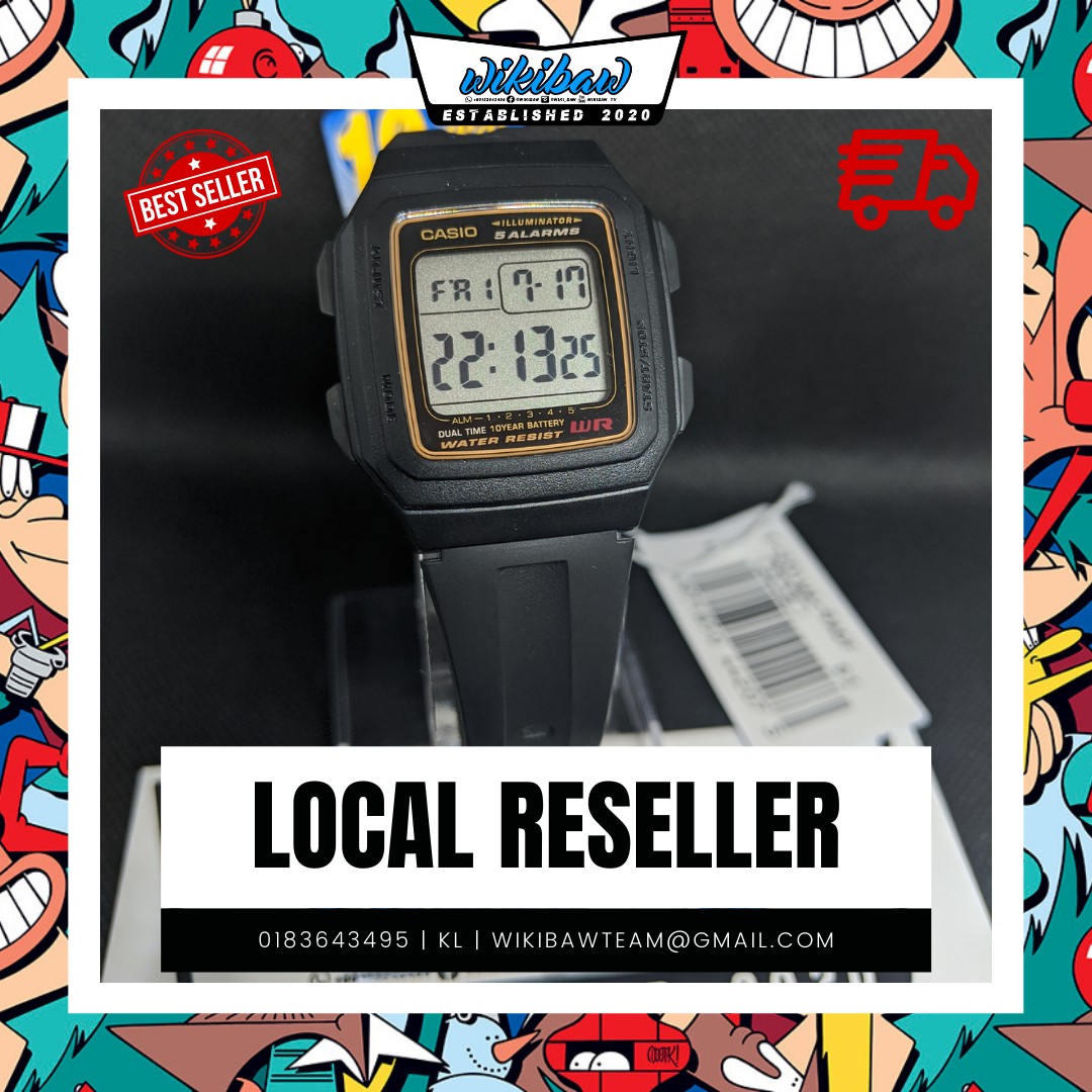 Casio Basic Digital Black, Men's Fashion, Watches & Accessories ...