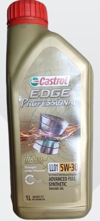 Castrol Edge Professional Fully Syntectic 5W-30-LL01 Engine Oil, Car ...