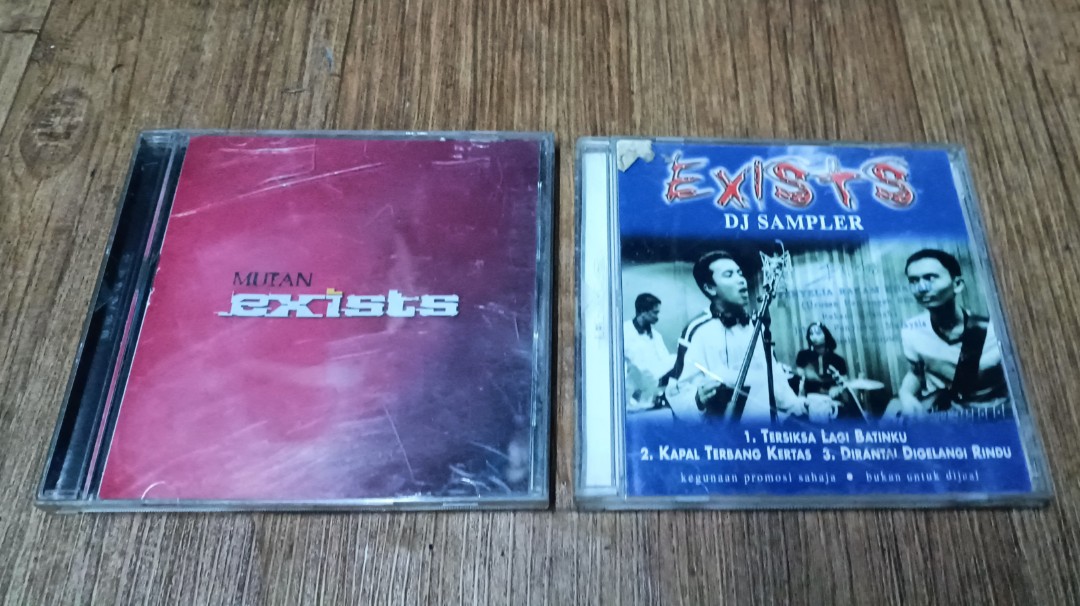 CD Exist Kumpulan EXIST @ 1998 BMG Music.. EP Album dan Album Studio ke ...