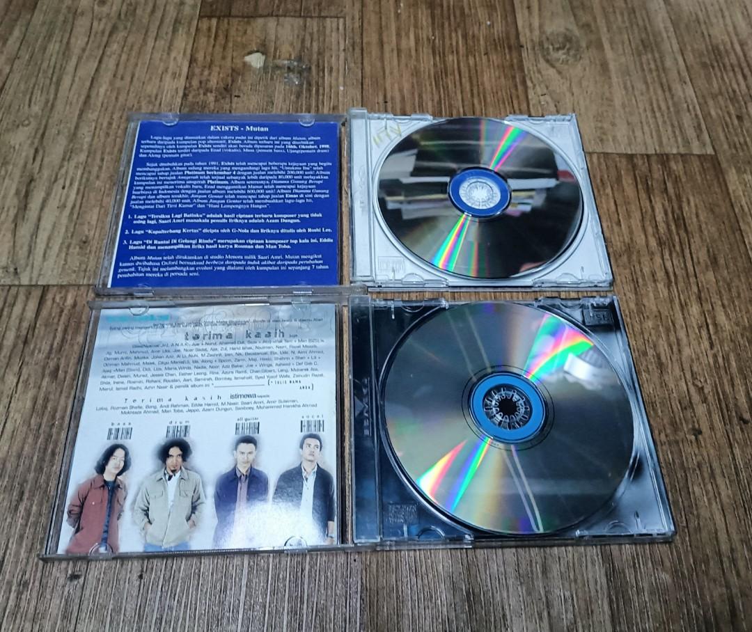 CD Exist Kumpulan EXIST @ 1998 BMG Music.. EP Album dan Album Studio ke ...