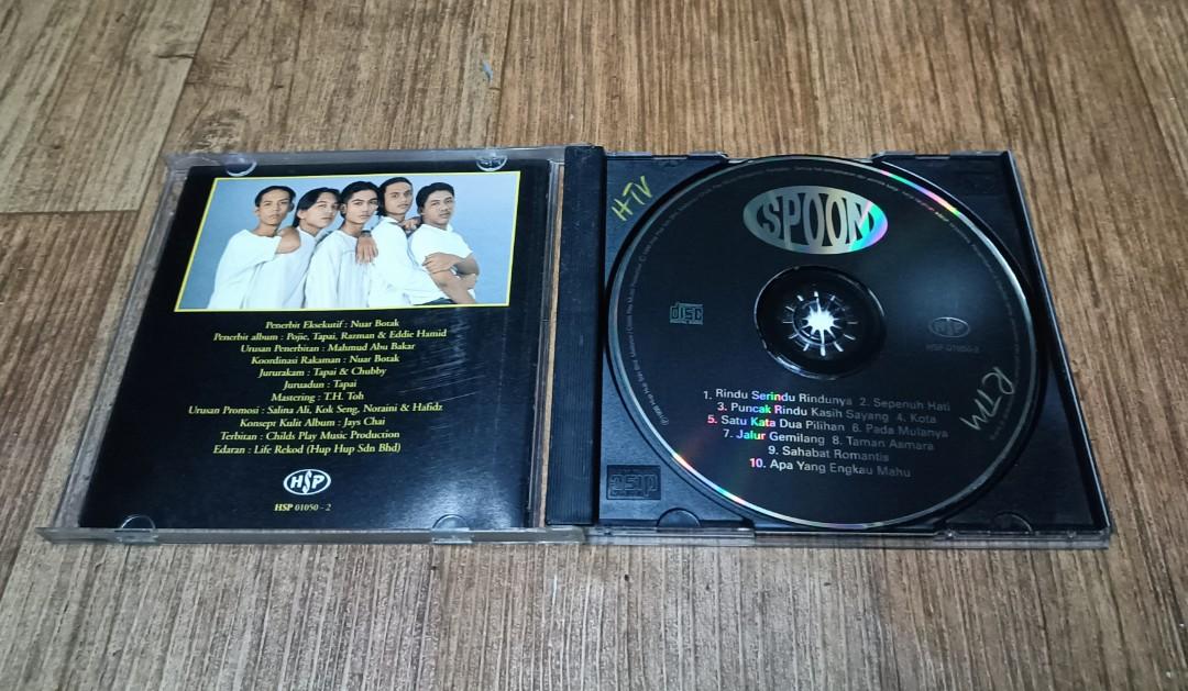 CD Spoon Kumpulan SPOON @ 1998 LIFE RECORD.. Album Pertama kumpulan ...