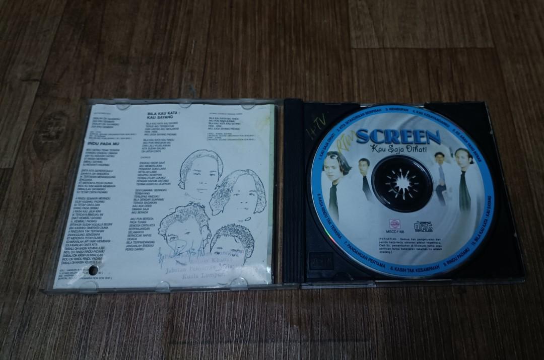 CD Screen Kumpulan SCREEN @ 1998 Musical Sound Organisation.. Album ...