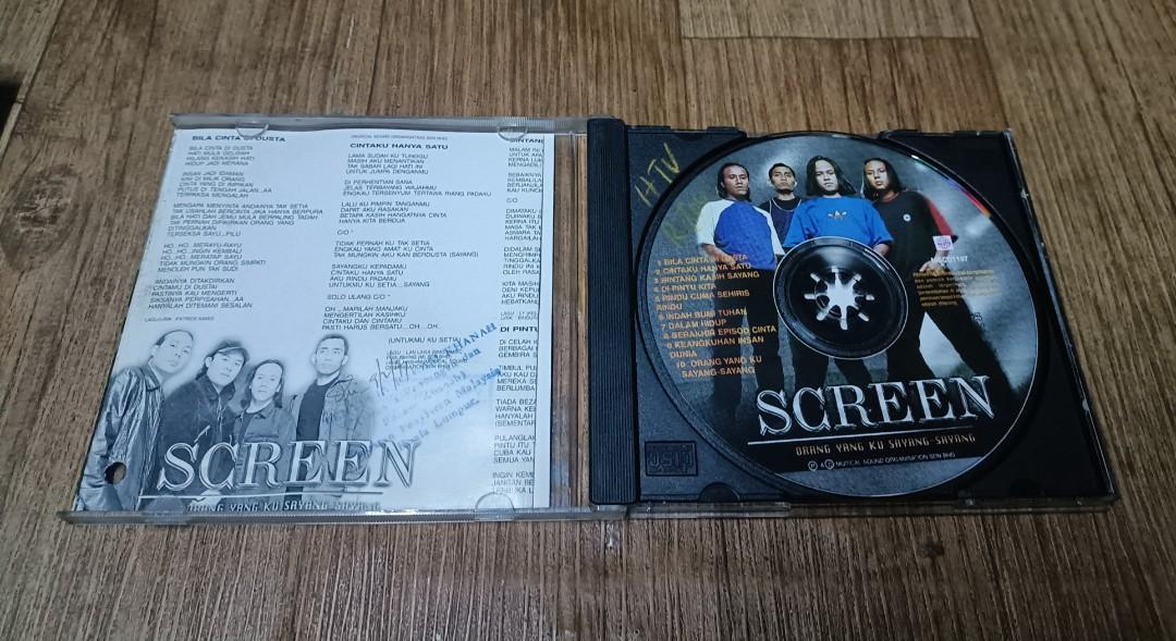 CD Screen Kumpulan SCREEN @ 1999 Musical Sound Organisation.. Album ...