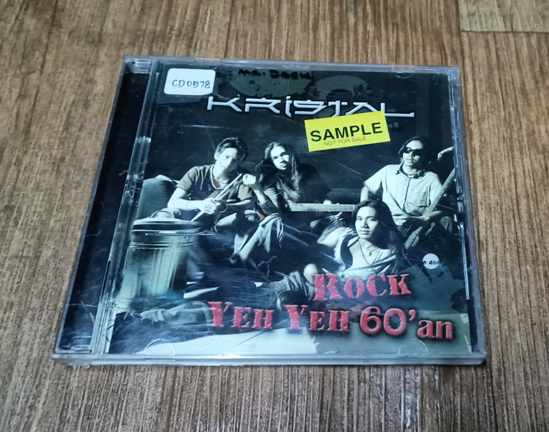 CD Kristal Kumpulan KRISTAL @ 2006 Music Valley.. Album Studio ke 5 ...