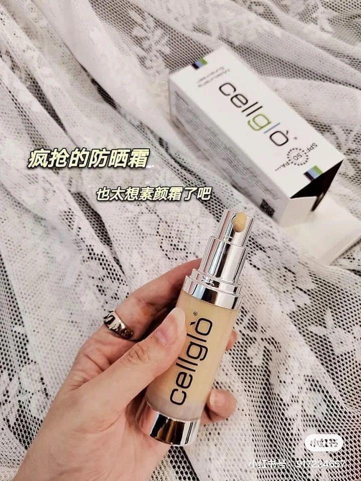 Cellglo Sunscreen SPF50 PA+++, Beauty & Personal Care, Face, Face Care ...