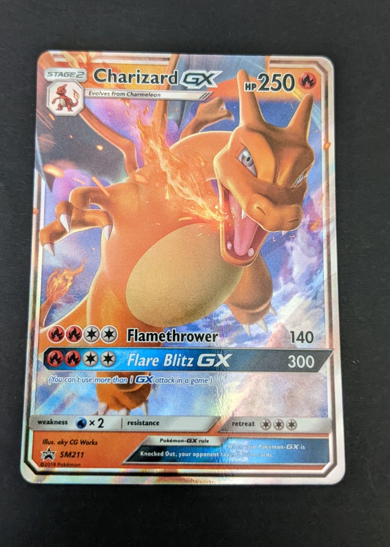 Charizard GX Promo SM211 Pokemon Card Tcg #3, Hobbies & Toys, Toys ...