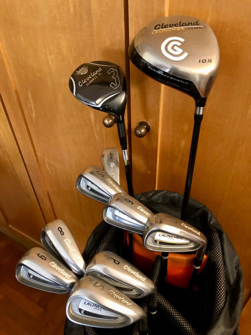 Cleveland Beginner Golf Set with Cobra Stand Bag, Sports Equipment ...