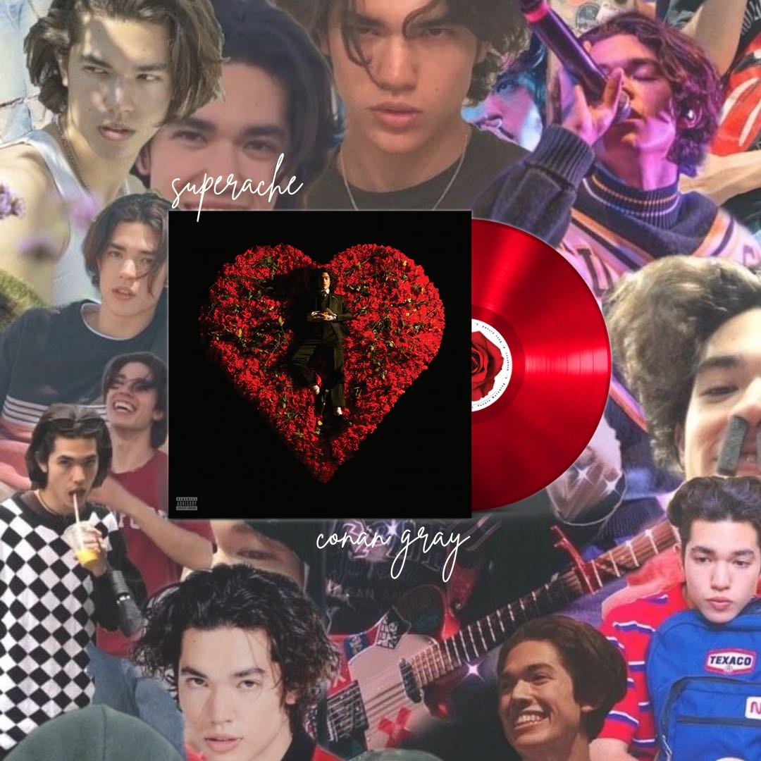 conan gray - superache red vinyl, Hobbies & Toys, Music & Media, Vinyls ...