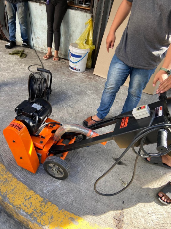 CONCRETE FLOOR SCALER / SCARIFYING MACHINE, Commercial & Industrial ...