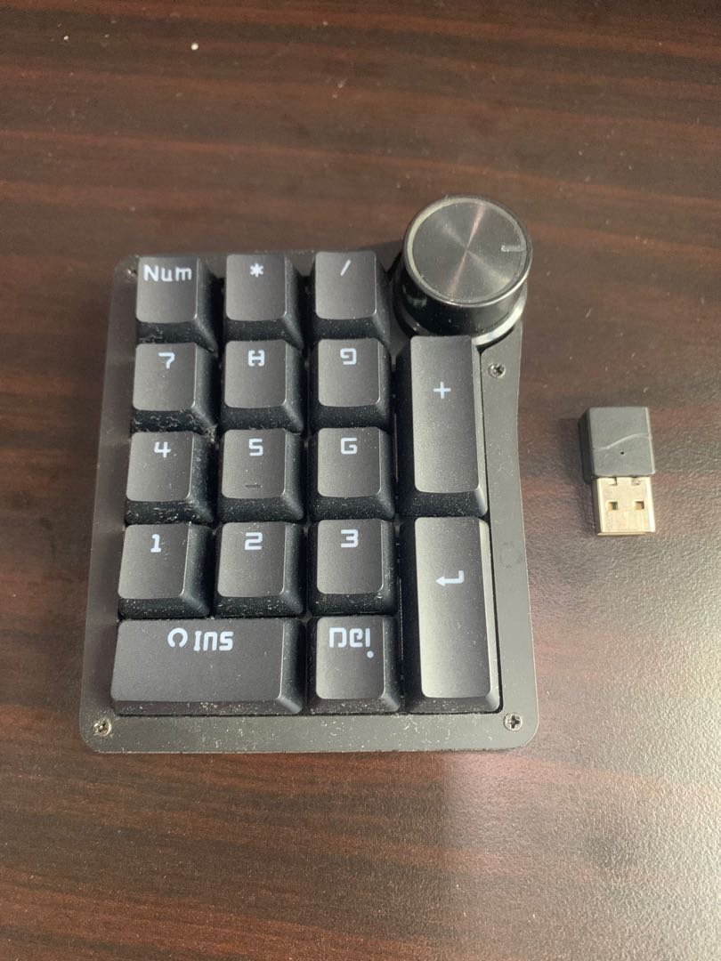 Custom Mechanical Keyboard Number pad Knob SILENT wireless usb type c ...