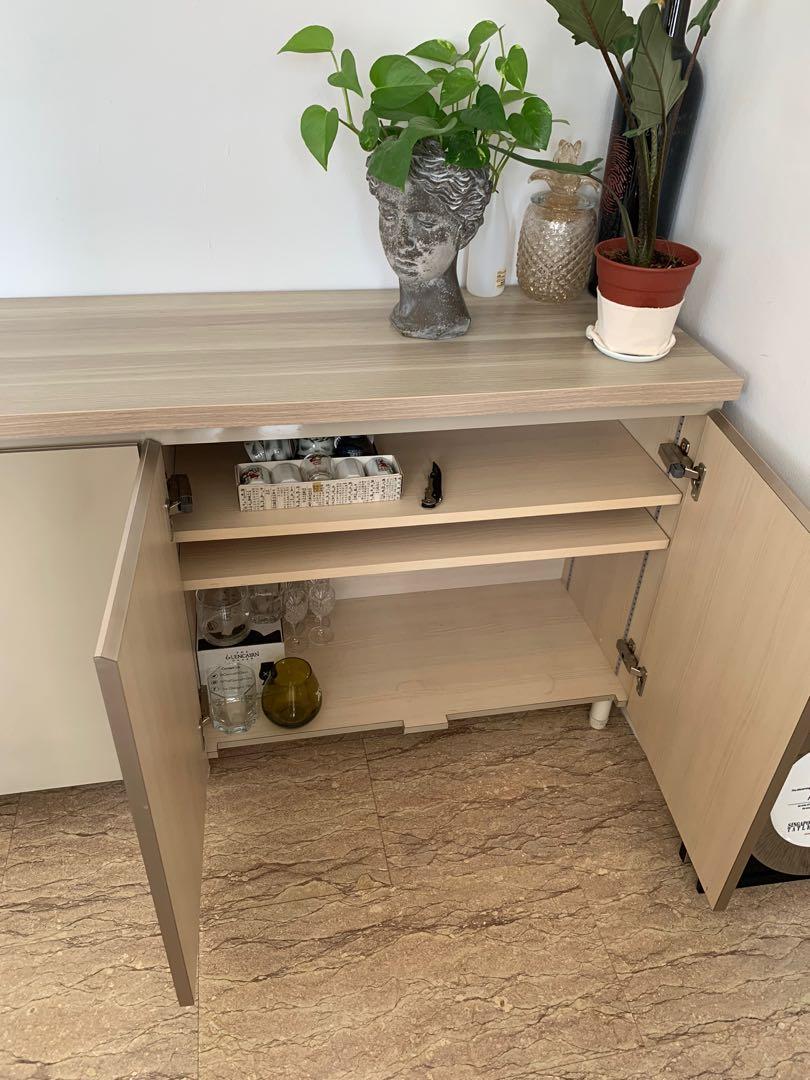 Customised Low height storage cabinet, Furniture & Home Living ...