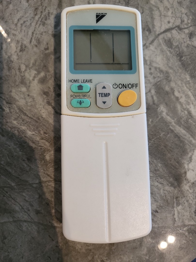 Daikin remote control, TV & Home Appliances, Air Conditioners & Heating ...