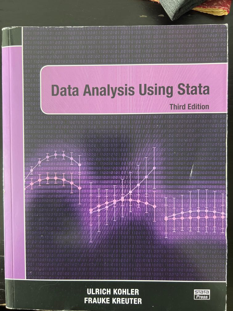 Data analysis using Stata, Hobbies & Toys, Books & Magazines, Textbooks ...