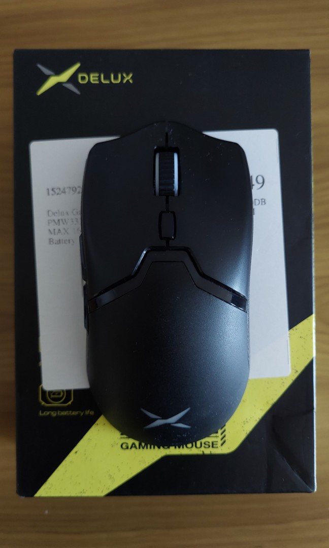 Delux M800 (PMW3335) wireless gaming mouse, Computers & Tech, Parts ...