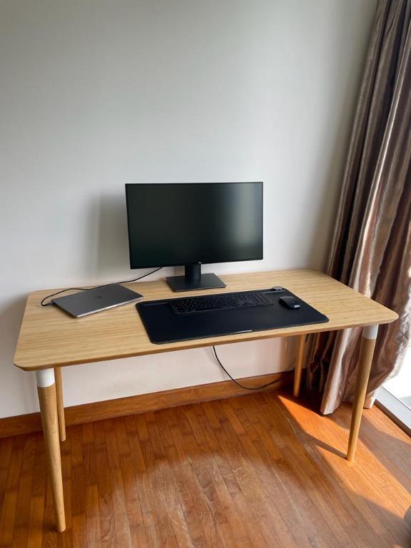 DESK ANFALLARE / HILVER Bamboo, Furniture & Home Living, Furniture ...