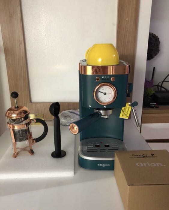 Donlim Retro Espresso Machine, TV & Home Appliances, Kitchen Appliances ...