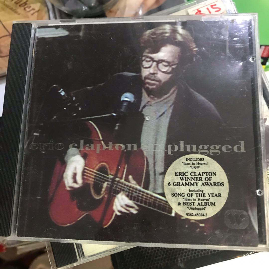 ERIC CLAPTON UNPLUGGED, Hobbies & Toys, Music & Media, CDs & DVDs on ...