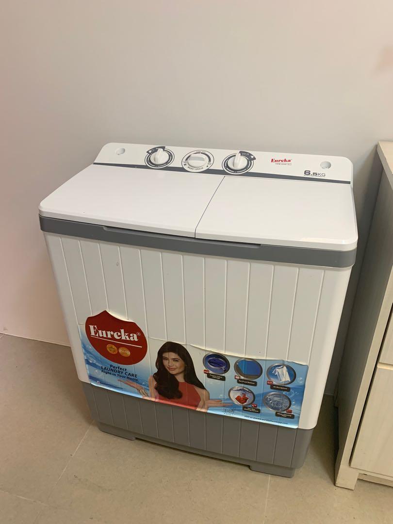 Eureka 6.5kg washing machine, TV & Home Appliances, Washing Machines ...