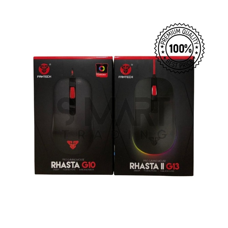 Fantech G10 Rhasta and G13 Rhasta II RGB Gaming Mouse, Computers & Tech ...