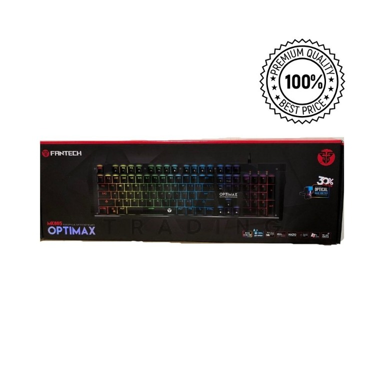 Fantech MK885 Optimax RGB Mechanical Keyboard (Blue switch), Computers ...