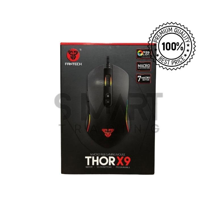Fantech X9 Thor RGB Macro Gaming Mouse, Computers & Tech, Parts ...