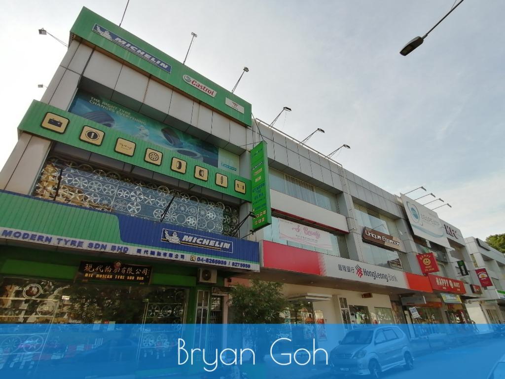 Farlim Main Road Shop Office Near Family Mart, Night Market, Hong Leong ...