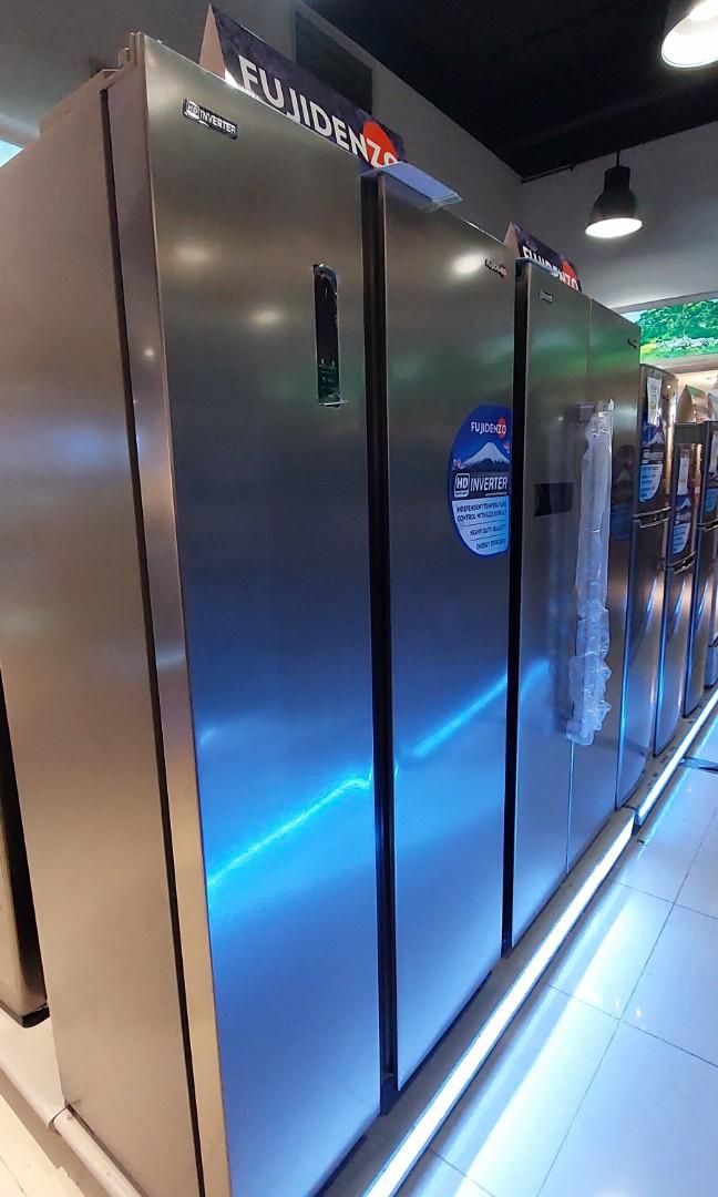 FUJIDENZO INVERTER SIDE BY SIDE REFRIGERATOR ISR-20SS ISR-24SS ISR-17SS ...