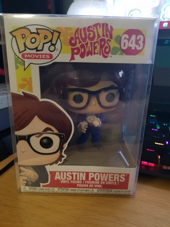 FUNKO POP! Movies #643 Austin Powers (2018) (VAULTED), Hobbies & Toys ...