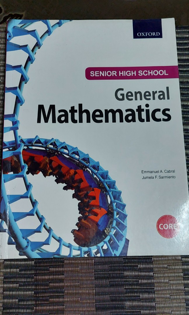 General Mathematics SHS, Hobbies & Toys, Books & Magazines, Textbooks ...