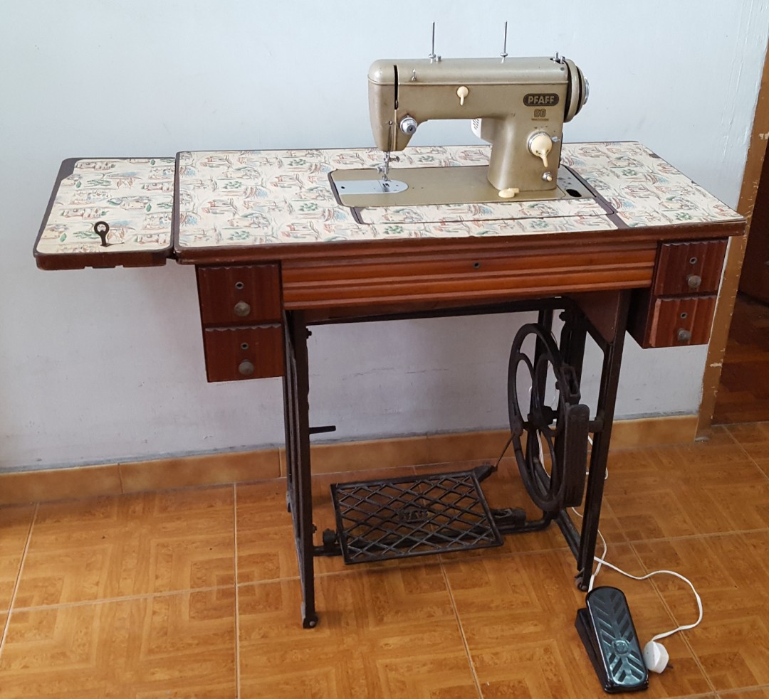 Sewing Machine Table For Pfaff | Cabinets Matttroy