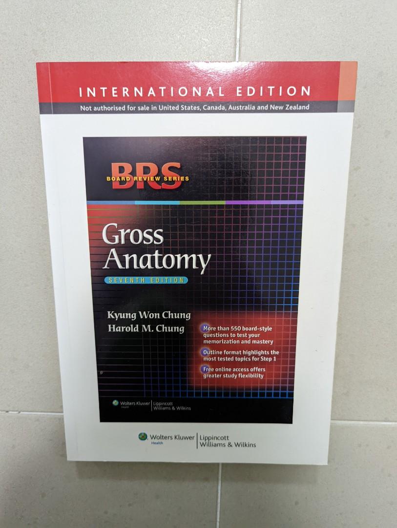 Gross Anatomy, Hobbies & Toys, Books & Magazines, Textbooks on Carousell