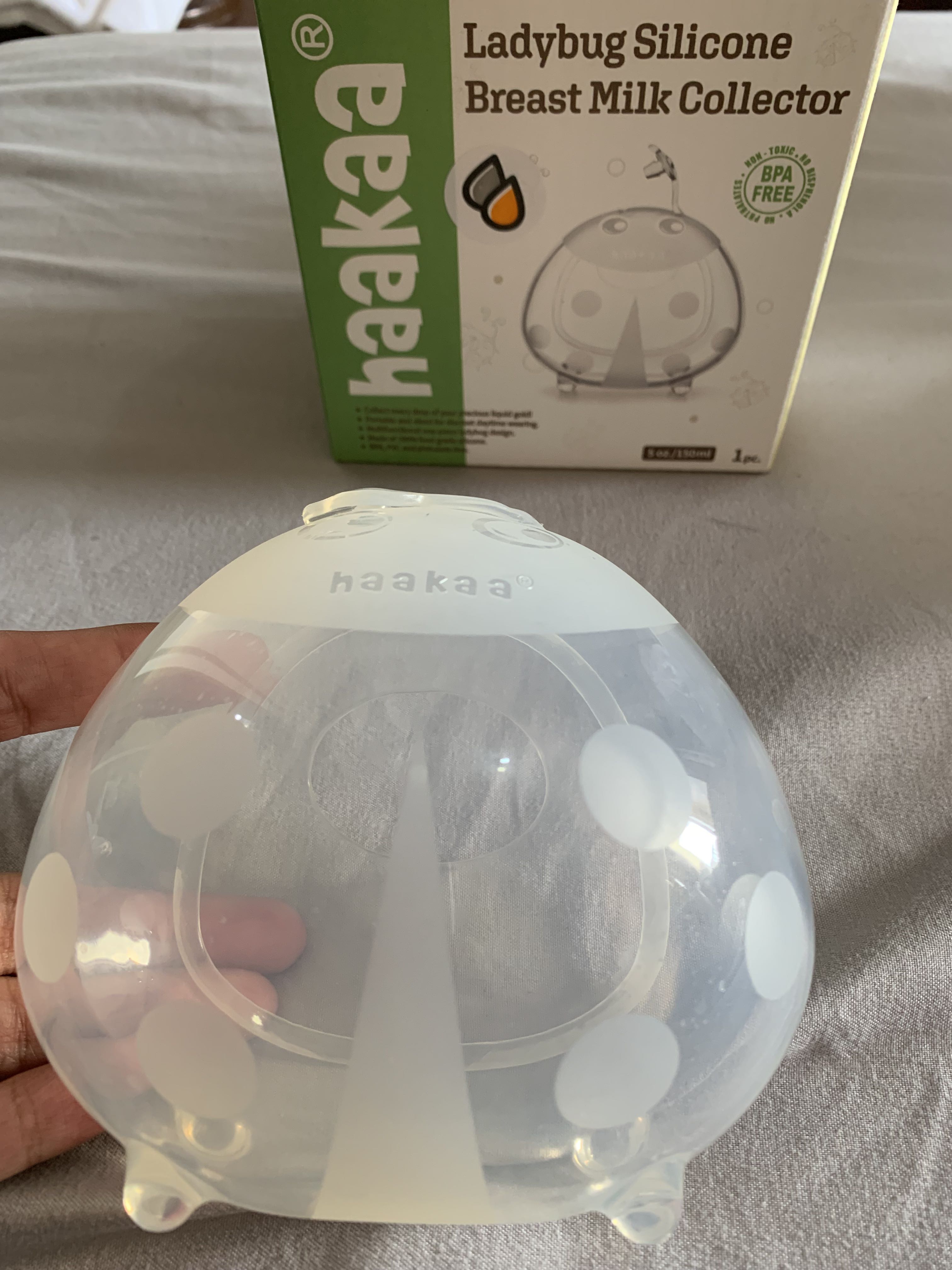 Haakaa Ladybug Silicone BM Collector, Babies & Kids, Nursing & Feeding ...