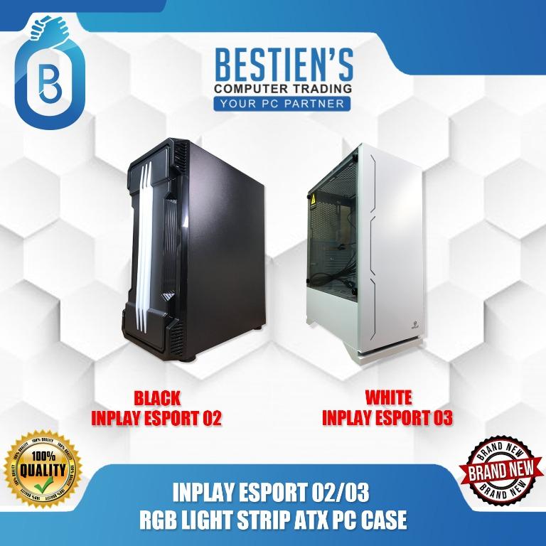 INPLAY ESPORT 02 RGB LIGHT STRIP ATX PC CASE, Computers & Tech, Parts ...