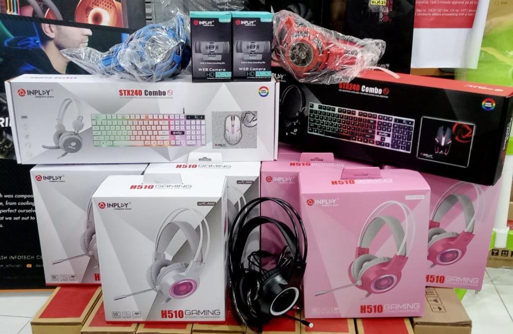 INPLAY H510 RGB Gaming Headset, Computers & Tech, Parts & Accessories ...