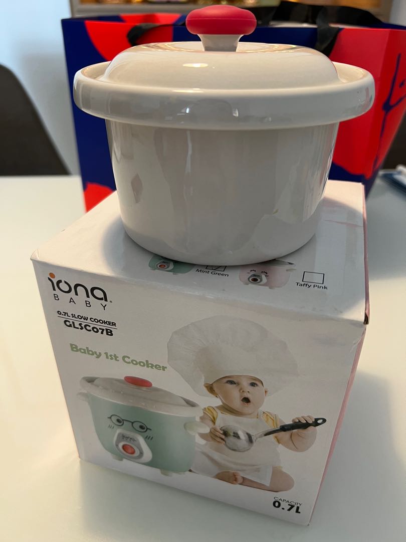Iona Baby 0.7L Ceramic Pot, TV & Home Appliances, Kitchen Appliances ...