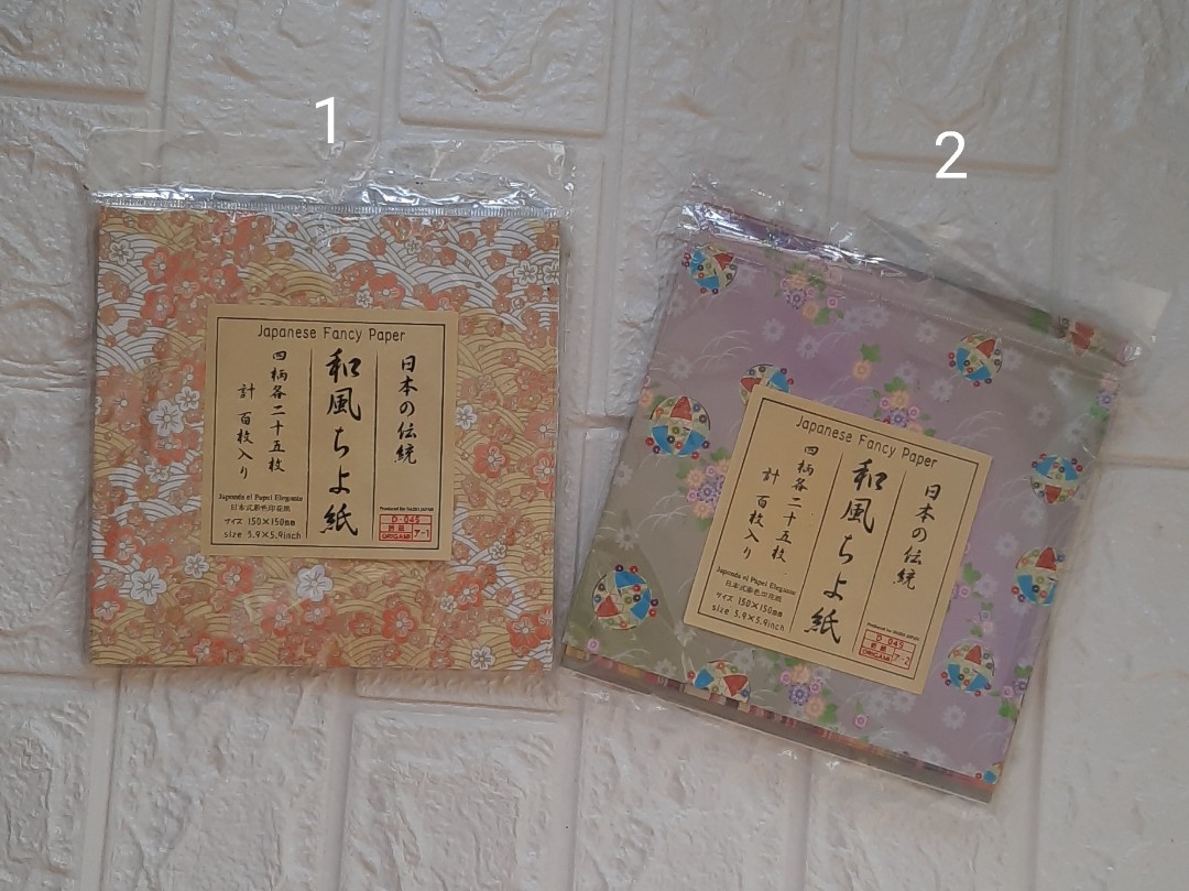 Japanese Fancy Paper, Hobbies & Toys, Stationary & Craft, Other ...
