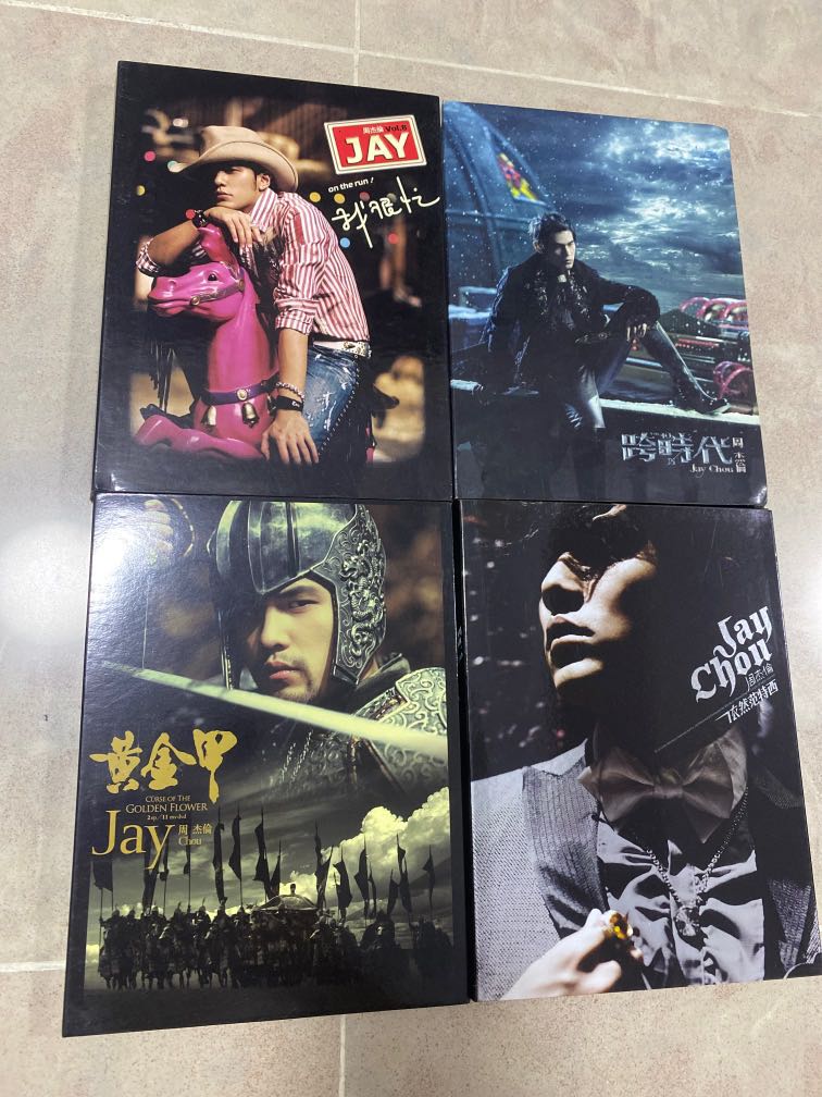 Jay Chou Music album set box, Hobbies & Toys, Music & Media, CDs & DVDs ...