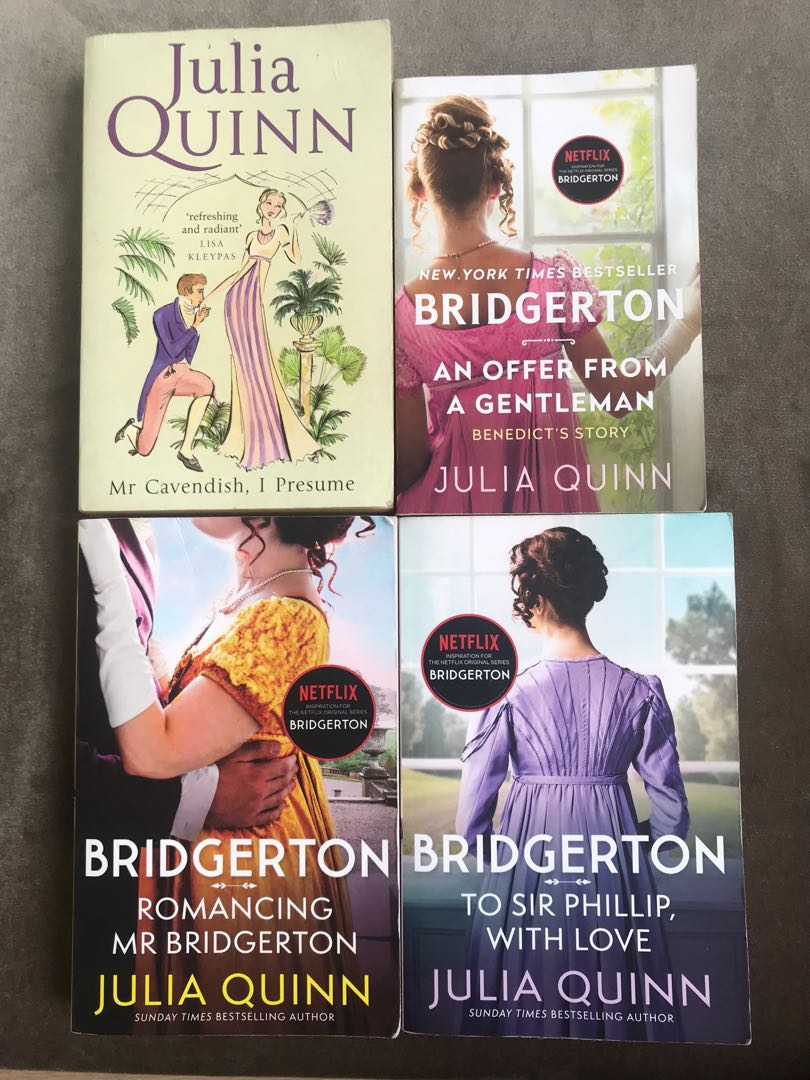 Julia Quinn Bridgerton Series Romance, Hobbies & Toys, Books ...