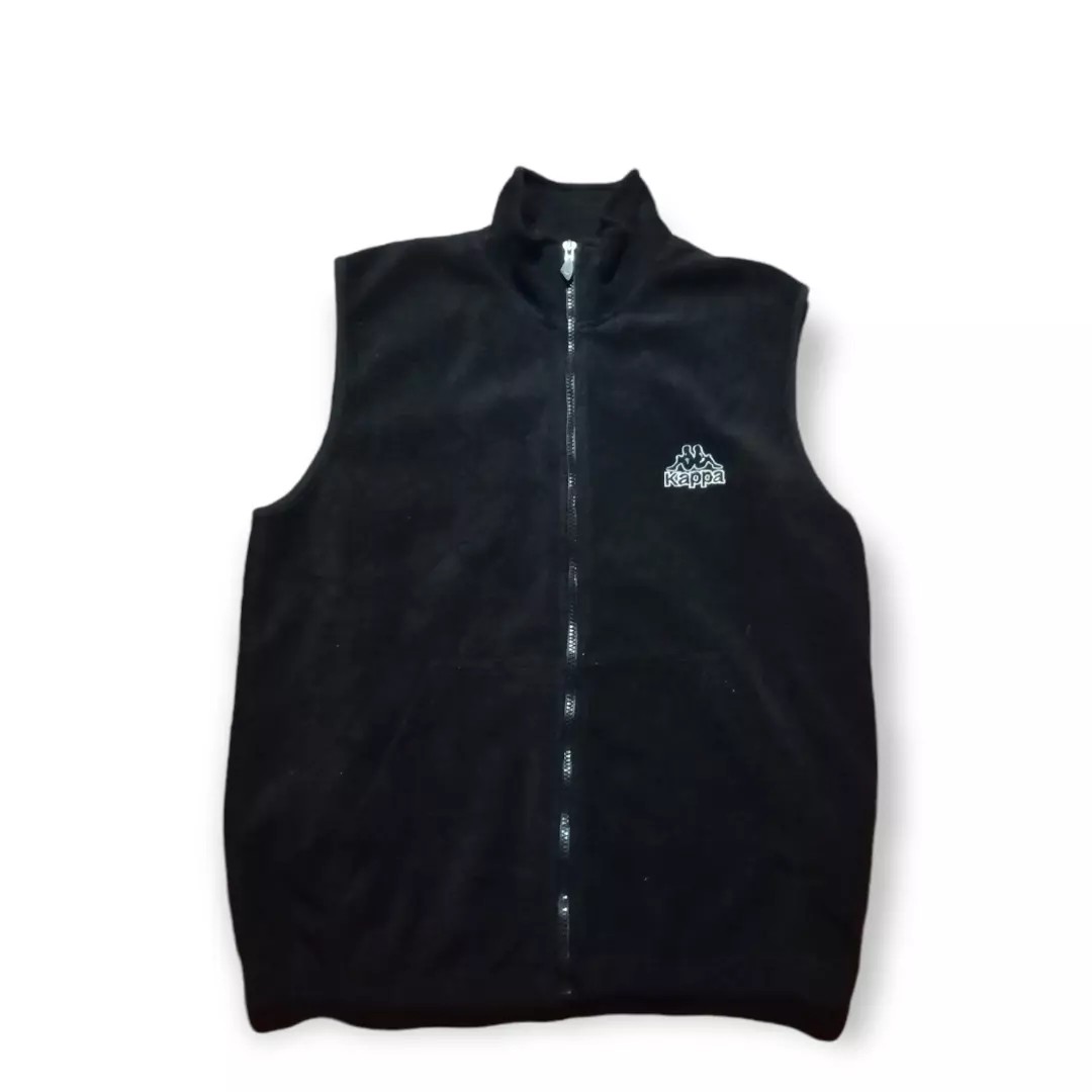 KAPPA FLEECE VEST, Men's Fashion, Tops & Sets, Tshirts & Polo Shirts on ...