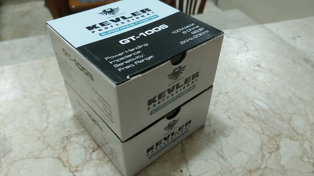 Kevler GT-100S Metal Dome Tweeter, Audio, Soundbars, Speakers ... Kevler GT-100S Metal Dome Tweeter, Audio, Soundbars, Speakers ...