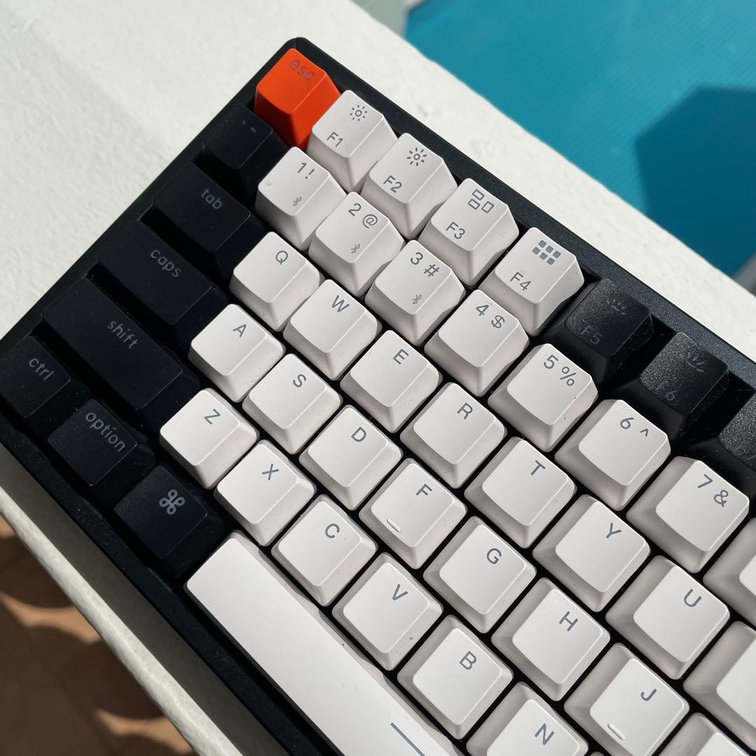 KEYCHRON K2 Wireless Mechanical Keyboard (Version 2) RGB Metal Brown ...