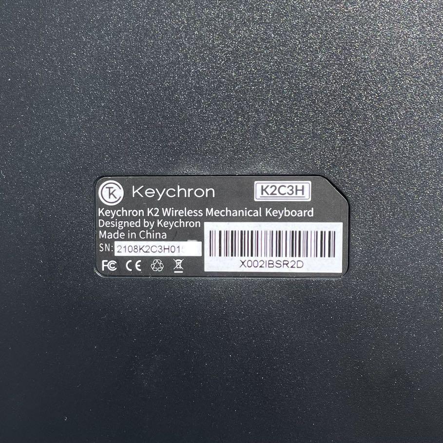 KEYCHRON K2 Wireless Mechanical Keyboard (Version 2) RGB Metal Brown ...