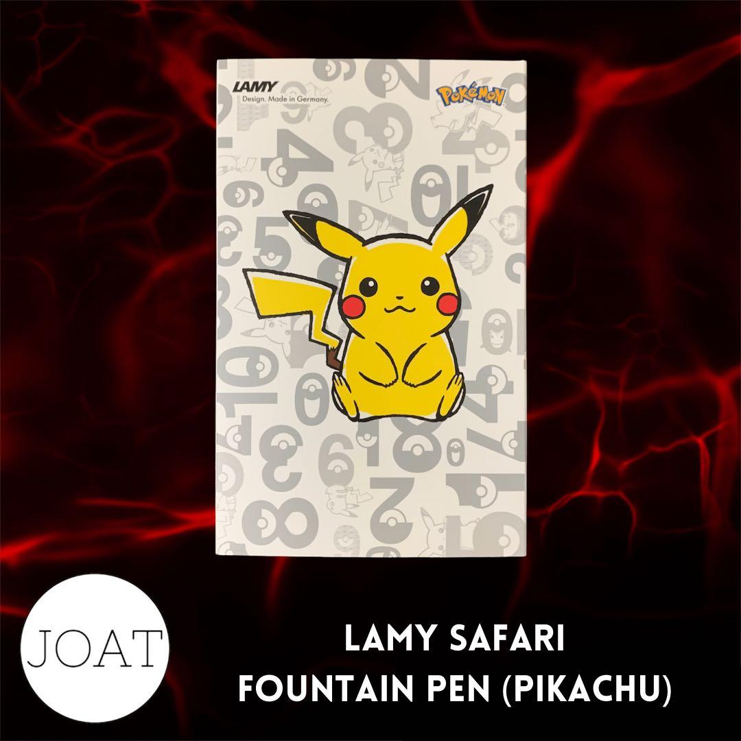 Lamy Safari Pikachu Fountain Pen Pokemon, Hobbies & Toys, Stationery ...