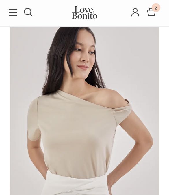 Laylin Asymmetrical Top Love Bonito, Women's Fashion, Tops, Blouses on ...