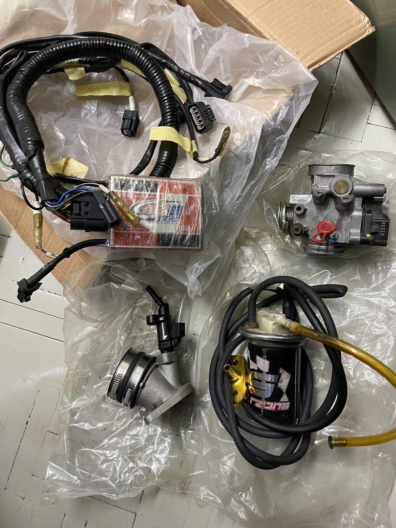 LC injection apitech conversion kit, Motorbikes on Carousell